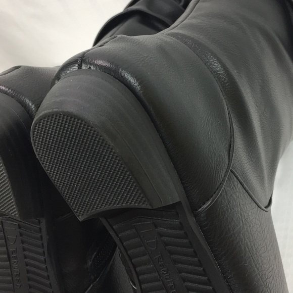 I.D. Required | Shoes | Id Required Black Faux Leather Twilite Boots ...